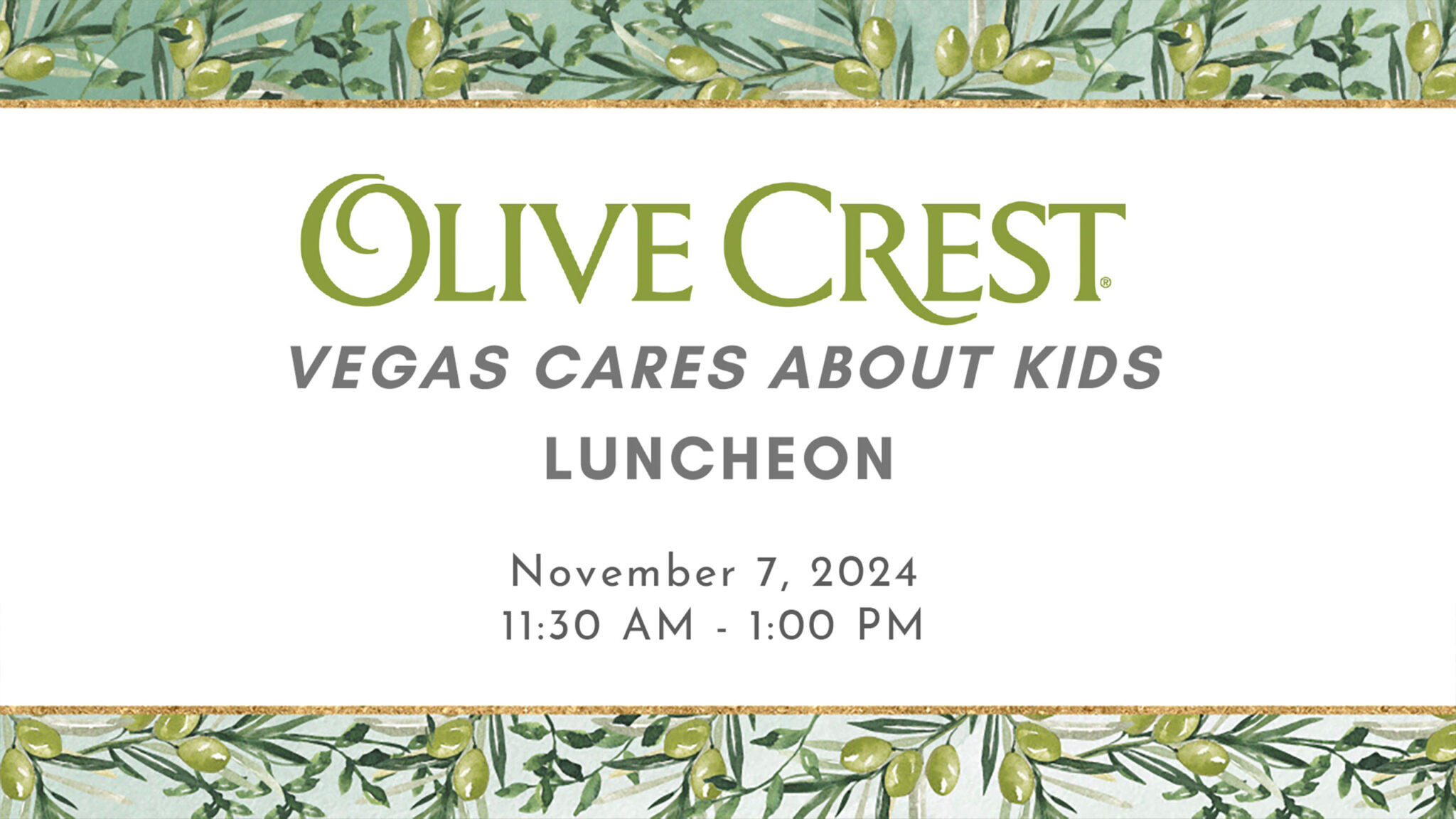 Vegas Cares About Kids - Olive Crest